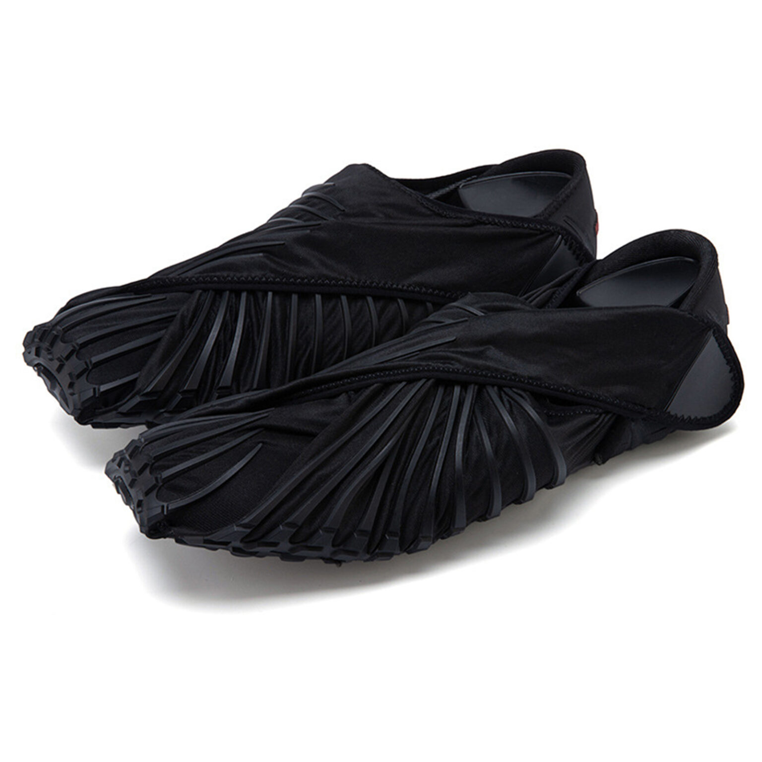 Furoshiki Wrap Yoga Shoes Black - Furoshiki Wrap Shoes