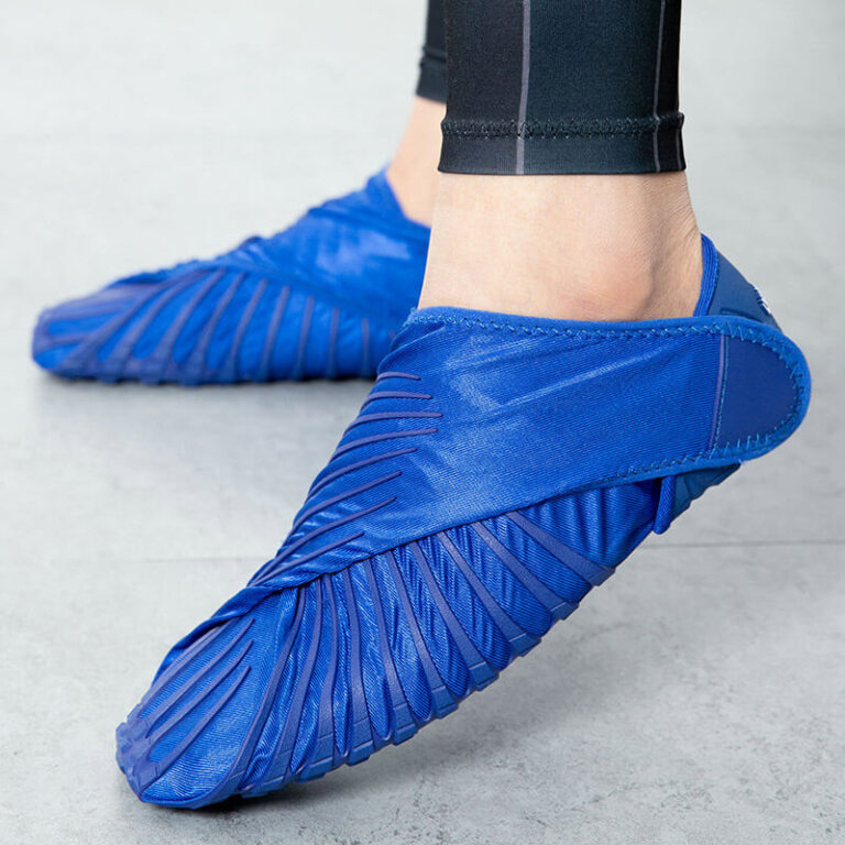 Furoshiki Wrap Yoga Shoes Blue - Furoshiki Wrap Shoes